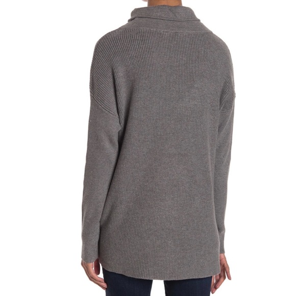 Cyrus | Sweaters | Nwt Devotion By Cyrus Charcoal Rib Knit Long Sleeve ...